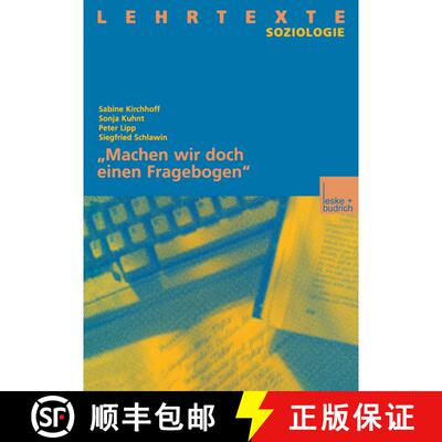 【3-4周达】„Machen wir doch einen Fragebogen“ [9783663091790]