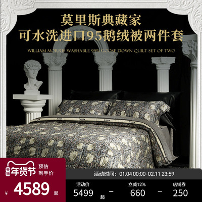 ESTEEM/宜庭莫里斯典藏家匈牙利95可水洗鹅绒子母被【专柜同款】