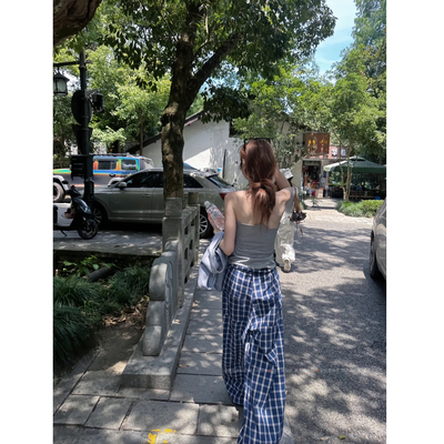 露思同款慵懒遛弯裤高个子加长版