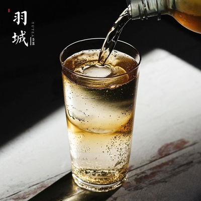 水晶玻璃杯调酒杯 薄底科林杯 鸡尾酒杯果汁杯 直身水杯 长饮杯