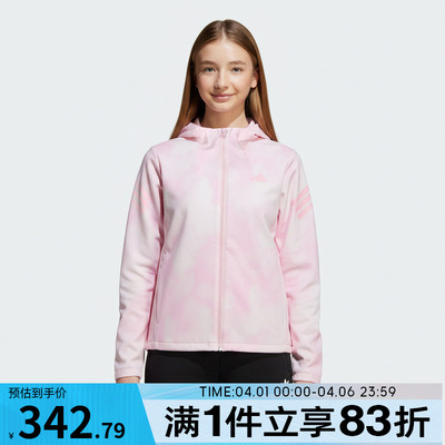 adidas阿迪达斯儿童JK PE JKT HOODY运动健身夹克外套KV4491
