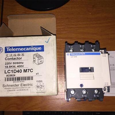 议价交流接触器LC1D40 M7C AC220V现货议价.实物