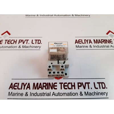 Magnecraft 784xdxc Relay With 70-784d14-1 Socket 120 Vac 50/