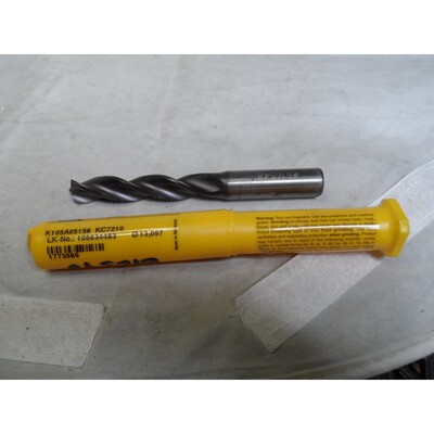 Kennametal K105A05156 Broca De Carburo De 3 Fresas KC7210 -