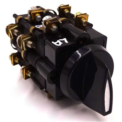 Rotary Switch MD45 Craig & Derricott 4Pos 16A 7.5kW *Used*