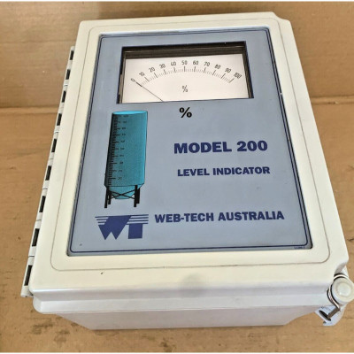 Webtech Model 200 Microprocessor Level and Weight Indicator
