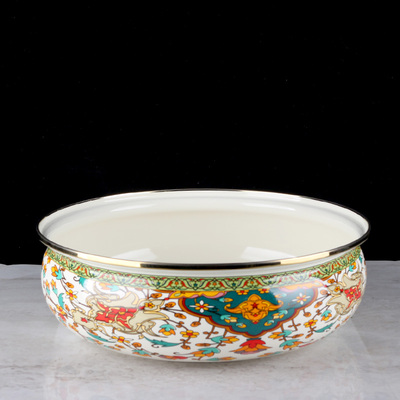 搪瓷盆多用汤盆面盆和面盆泡面碗