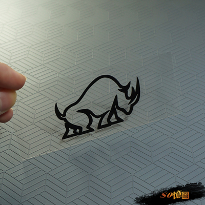 犀牛pinarello froomey弗鲁姆贴纸 防水车窗后窗工具箱反光