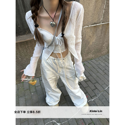 xinleilin针织扎染小衫