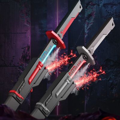 Cool toy neon sword for kids, neon sword with sound effects,