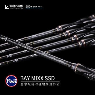 日本TAILWALK太沃克BAY MIXX岸钓SIC导环直柄泛用野钓路亚鱼竿