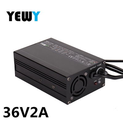定制Umini 36V2A三元锂铁锂铅酸蓄电池充电器42V2A  Umini-120W