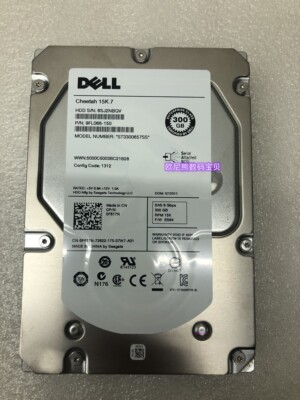 全新Dell/戴尔ST3300657SS 300G SAS 3.5寸15K7 0F617N服务器硬盘