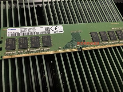三星DDR4 8GB 1RX8 PC4-2666V-UA2-11 2666MHZ 8G 台式机内存条