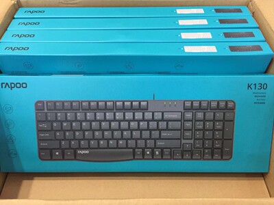 雷柏K130游戏有线键盘