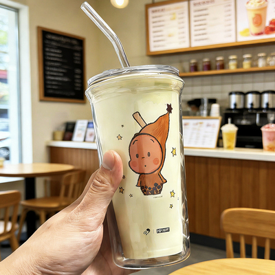 喜茶星星人联名杯子改造diy改造星星人联动PP杯爆改含304内胆套装