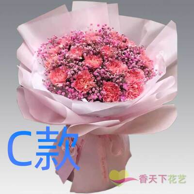 生日周年康乃馨贵州遵义花店送花绥阳县正安县道真县同城鲜花速递