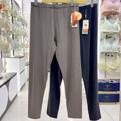伊丽莎白83386羊绒蛋白富姐裤加肥加大码大弹力薄秋裤加深裆衬裤
