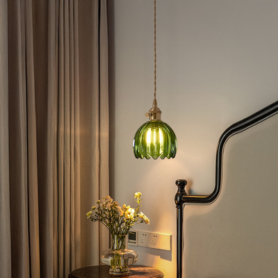 覆古法式床头吊灯现代全光谱护眼日系中古风民宿吧台饭厅玄关灯