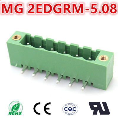 MG 2EDGRM-5.0/5.08 插拔接线端子 带耳弯针 KF