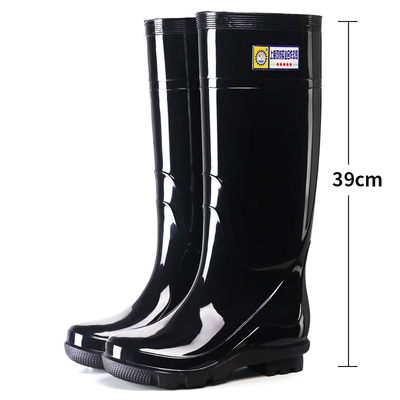 思捷美四季加厚PVC仿橡胶底雨靴