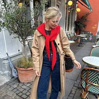 sandnes围巾帽子一体羊毛线