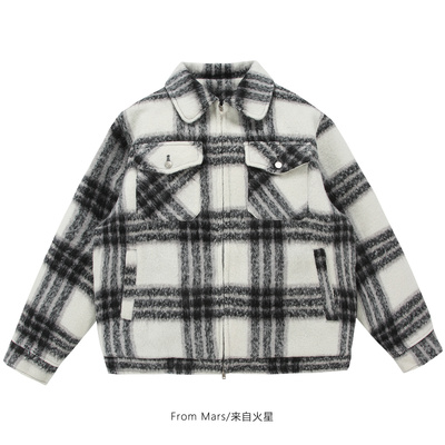 为自己着迷痞帅保暖棉衣外套