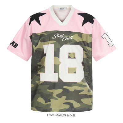 藏着不同球衣宽松男女短袖T恤