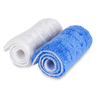 拖把布粘贴式免洗拖把魔术贴抹布