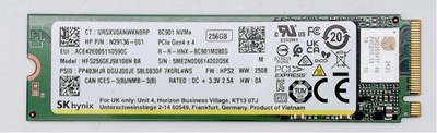 SK海力士256GB/512GB M.2 PCIe Gen4x4 NVMe 2280 SSD 硬盘