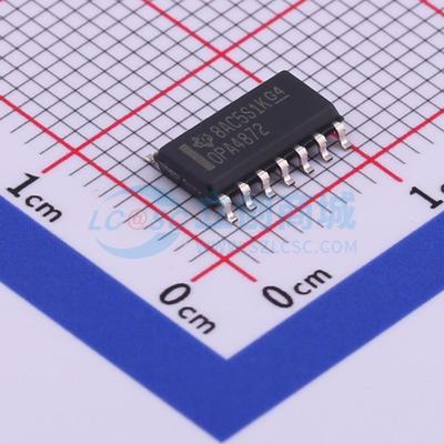 模拟开关/多路复用器 OPA4872ID SO-14 原装正品 电子元器件配单