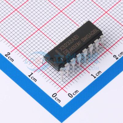 RS232芯片 HGX3232AEIN DIP-16 原装正品 电子元器件配单