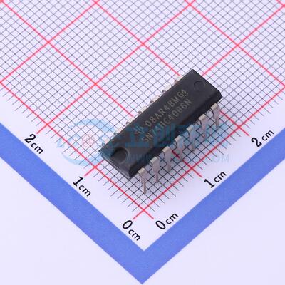 模拟开关/多路复用器 SN74HC4066N PDIP-14 原装 电子元器件配单
