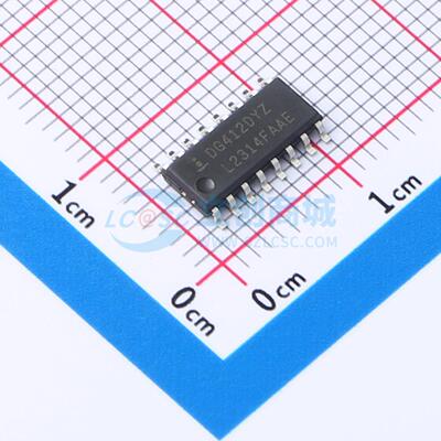 模拟开关/多路复用器 DG412DYZ SOIC-16 原装正品 电子元器件配单