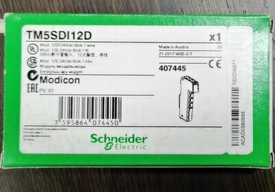 施耐德TM5SDI12D，全新原装正品，工程剩余少量现货，先