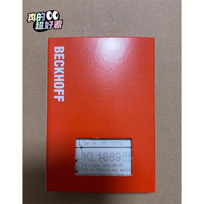 倍福模块KL1889原装正品