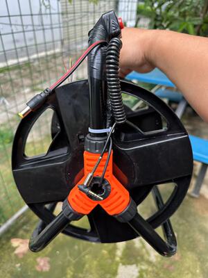 水下可视探鱼器收线轮子已经改好回去直接用就行