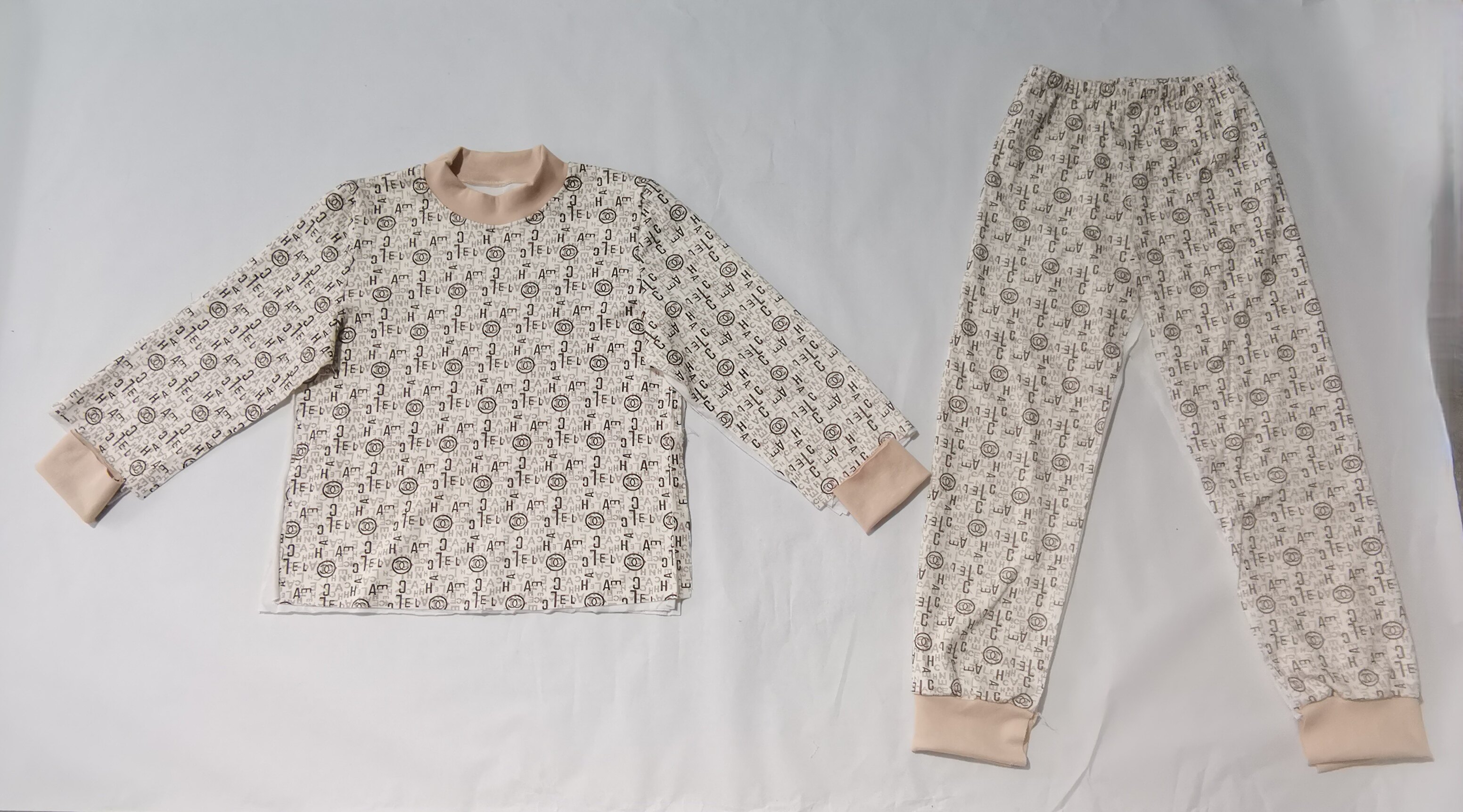 幼儿宝宝男孩女孩中大童纯棉圆领套头半成品棉衣棉裤片子棉服套装