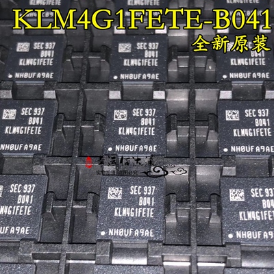 KLM4G1FETE-B041 贴片FBGA153 4GB容量存储IC 全新原装 现货供应