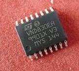 VND830EH 奥迪后行车汽车电脑灯光驱动芯片 电源开关IC 贴片16脚