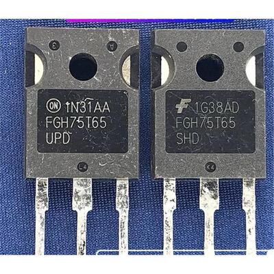 FGH75T65UPD 新能源充电机IGBT三极管进口拆机测量好