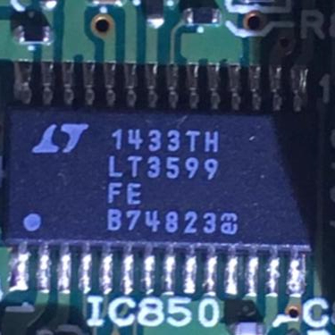 LT3599  LT3599FE 汽车仪表显示屏LED电源驱动IC芯片