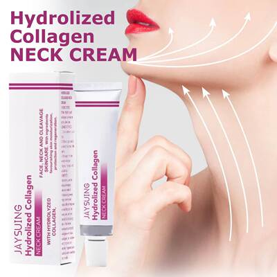 Hydrolyzed Collagen Neck Cream is smooth 颈霜细滑嫩白