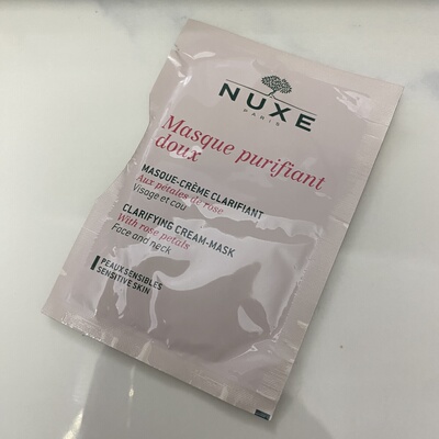 欧树玫瑰清洁面膜 4ml 标签残损 无期实际到2026.12