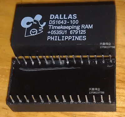 DS1643-100 DIP28封装 实时时钟IC DS1643-100+ DS1643
