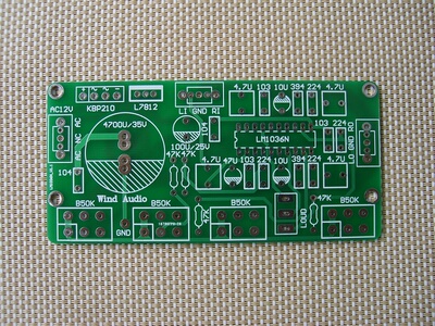 lm1036n音调板高低音音量调节