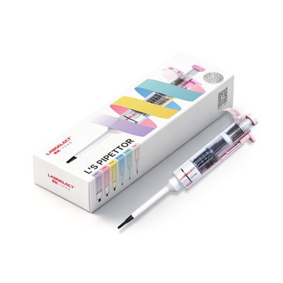 LABSELECT 甄选 201011205/201011206/201011207/201011208/100u/200u/1ml/5ml 手动单道可调移液器 半支消毒