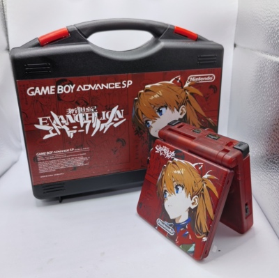 任天堂GBASP高亮iPS全贴合明日香限定版游戏机掌机GBA GAMEBOY