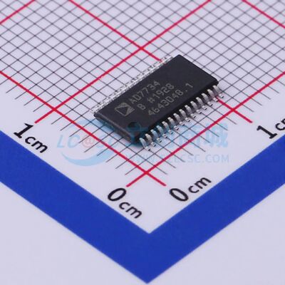 原装正品 AD7734BRUZ-REEL7 封装TSSOP-28 模数转换芯片ADC