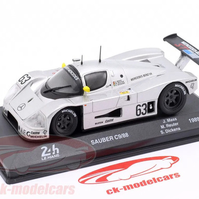 现货1:43 Altaya 索伯梅赛德斯C9 #63 1989勒芒24h耐力赛夺冠车模
